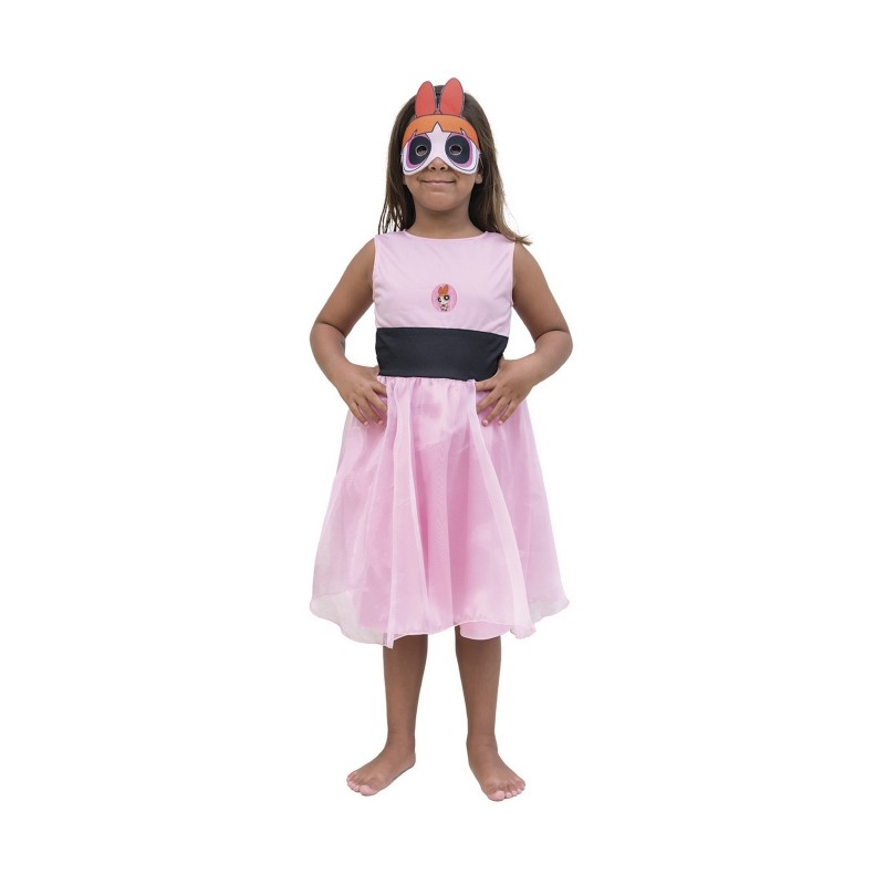 Cad 117510 Disfraz Bombon Rosa Con Luz Super Poderosas Talle 1